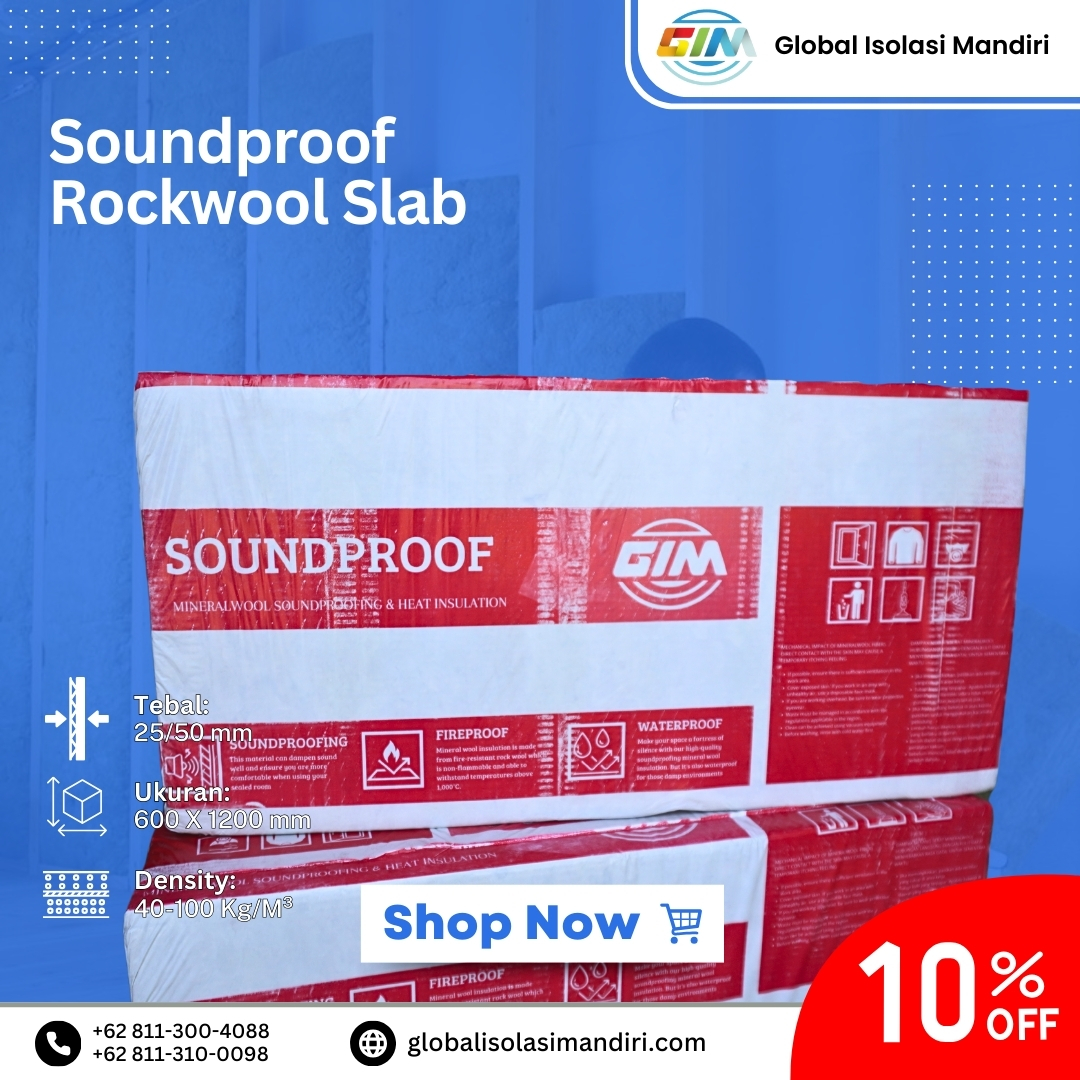 Rockwool Slab Soundproof untuk Solusi Isolasi Termal dan Akustik yang ...